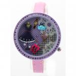 Cute Purple Princess Polymer Clay Watch on Luulla