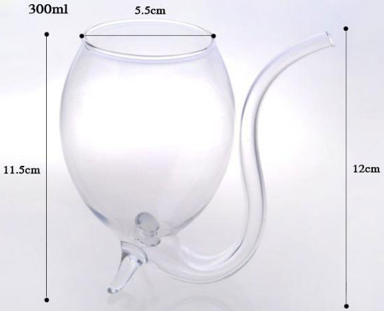 Vampire 300ml Wine Glass Cup on Luulla